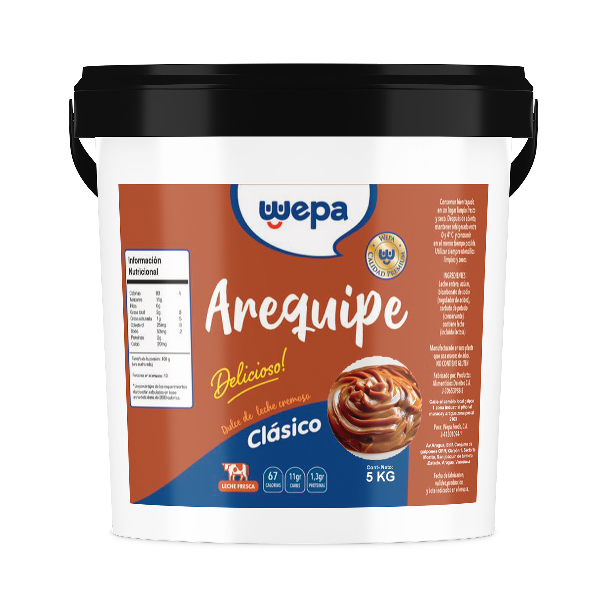 WEPA Arequipe - 5 kg - Wepa Foods
